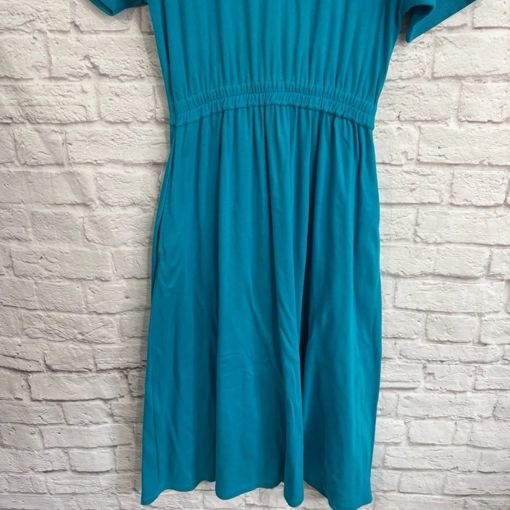 L.L. Bean | Dresses | Vintage Ll Bean Large Womens Dress Midi Jersey ...